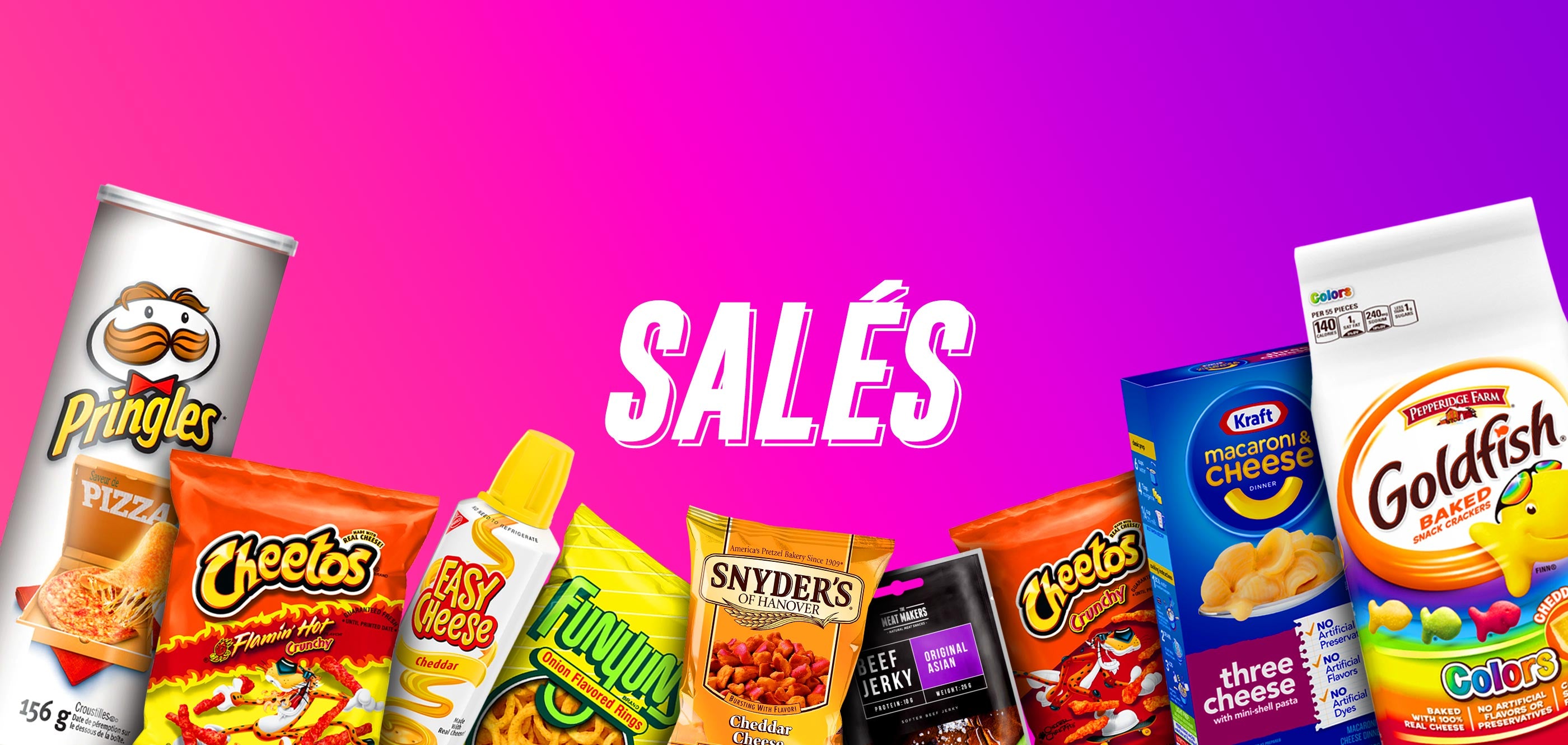 Salés : Tous les produits salés américains sont ici | My American Shop